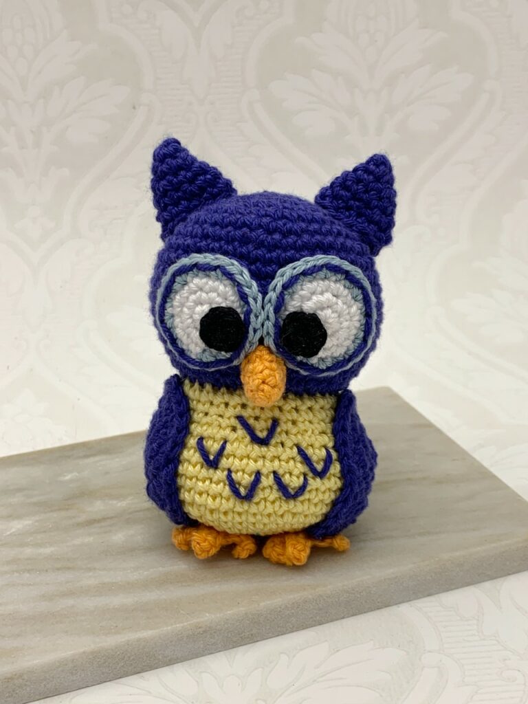 Cute owls crochet pattern - Ellenkantarellen.com